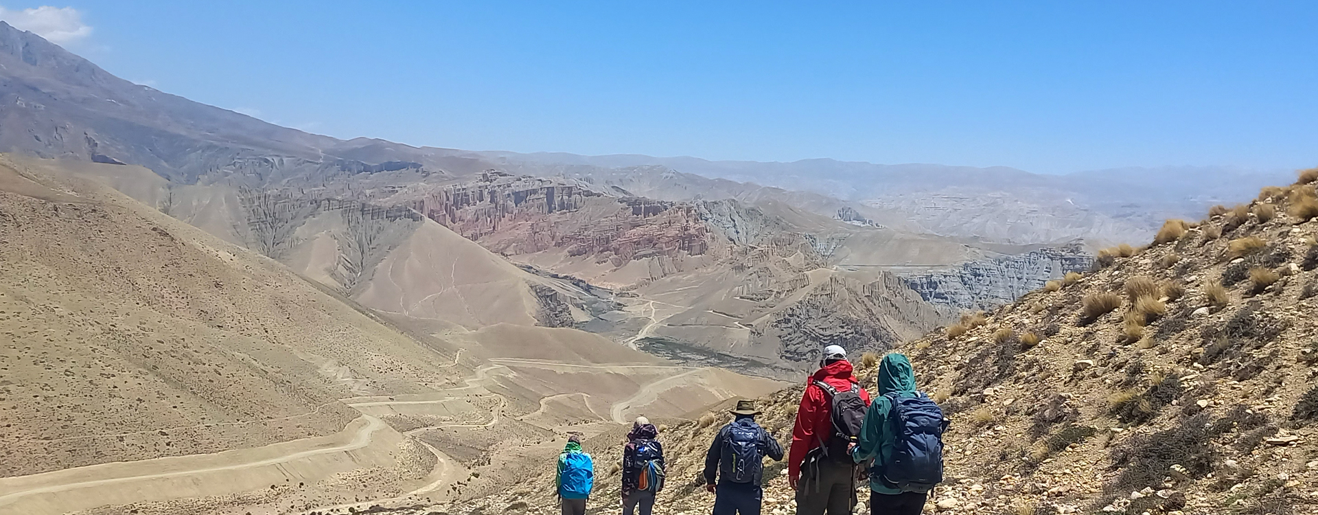 Upper Mustang Trek Distance Guide